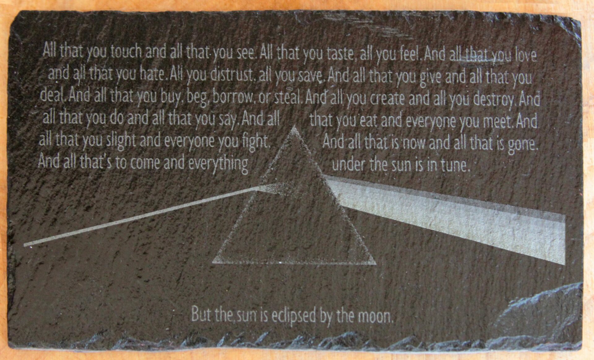 Focus on slate - Surefyre Laser Design Ltd