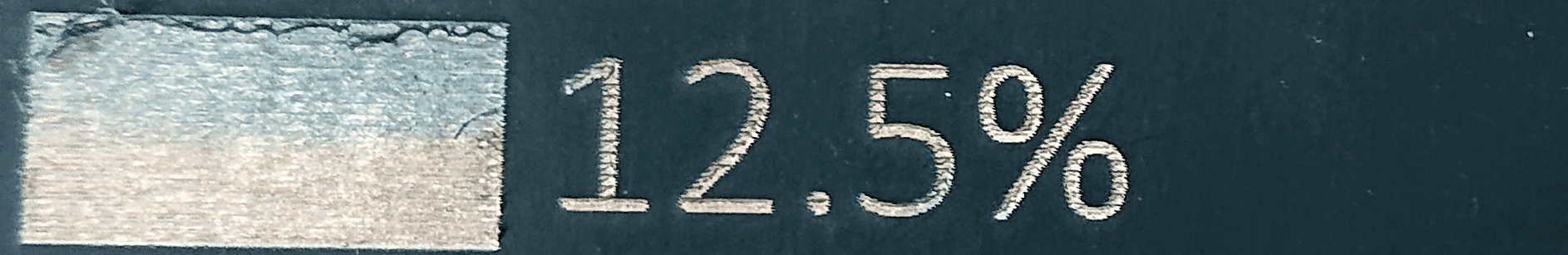 Laser engraving scratch paper